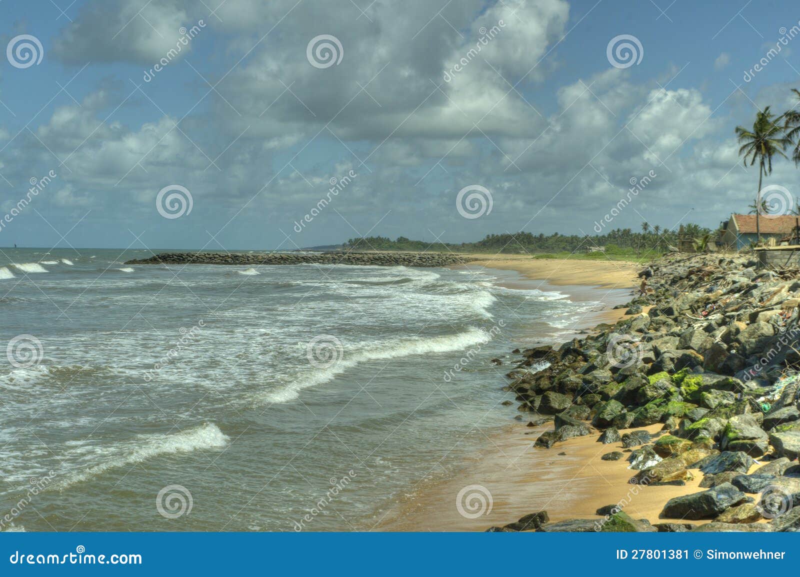 Negombo, Sri Lanka - Sea and Ocean Stock Image - Image of lanka, asia ...