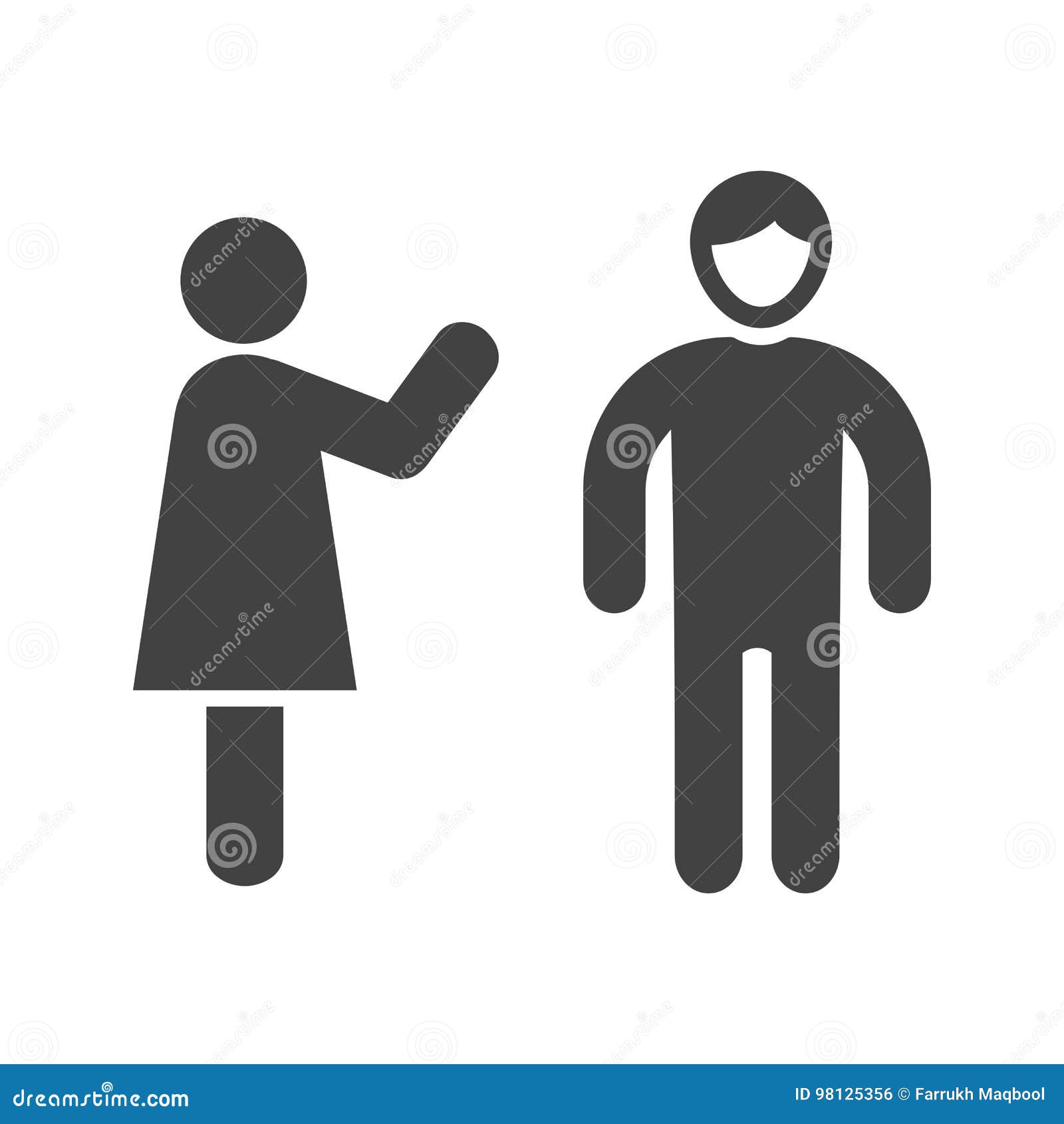 Negotiating Skills stock vector. Illustration of social - 98125356