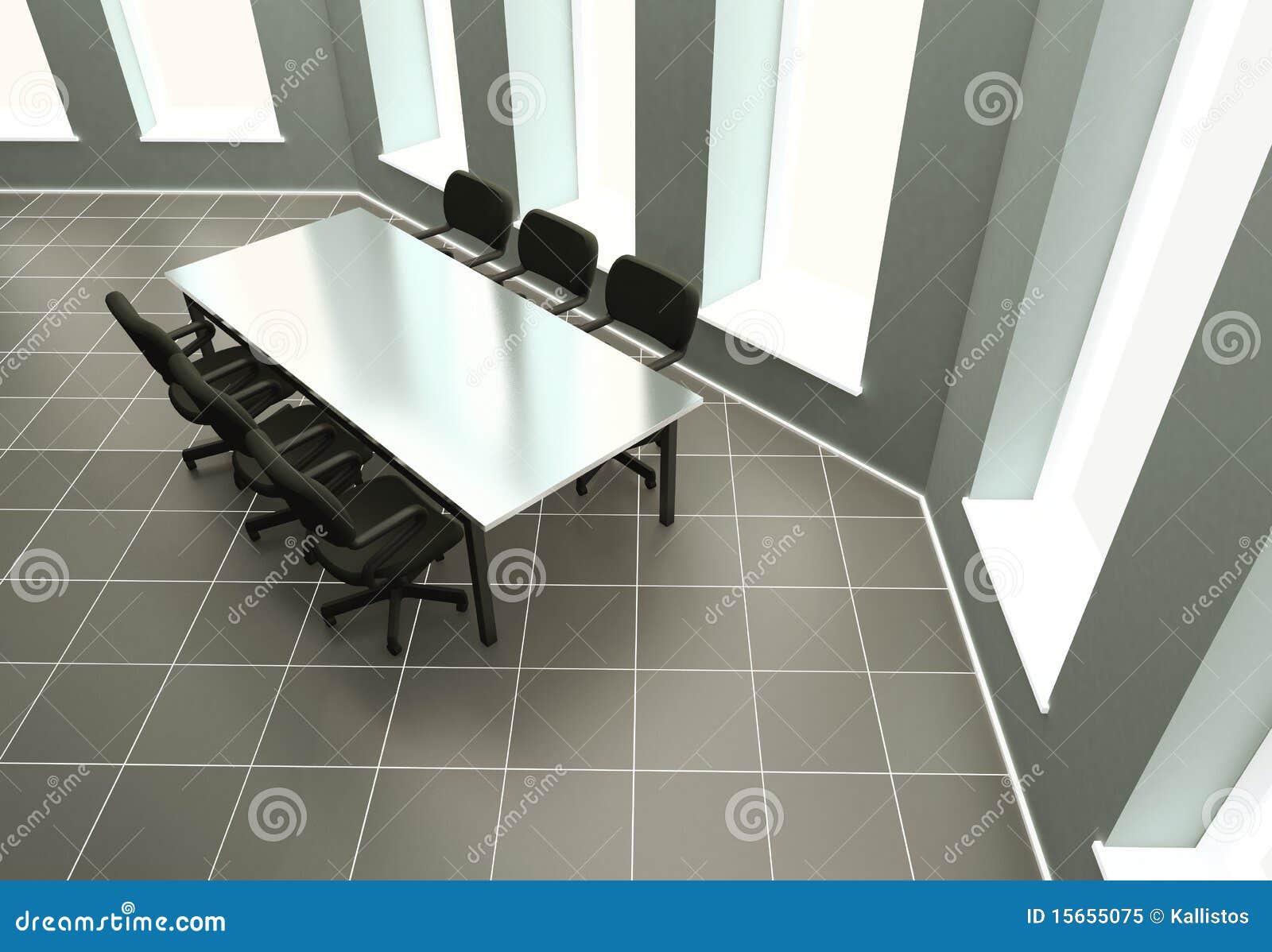 Negotiating table stock illustration. Illustration of business - 15655075