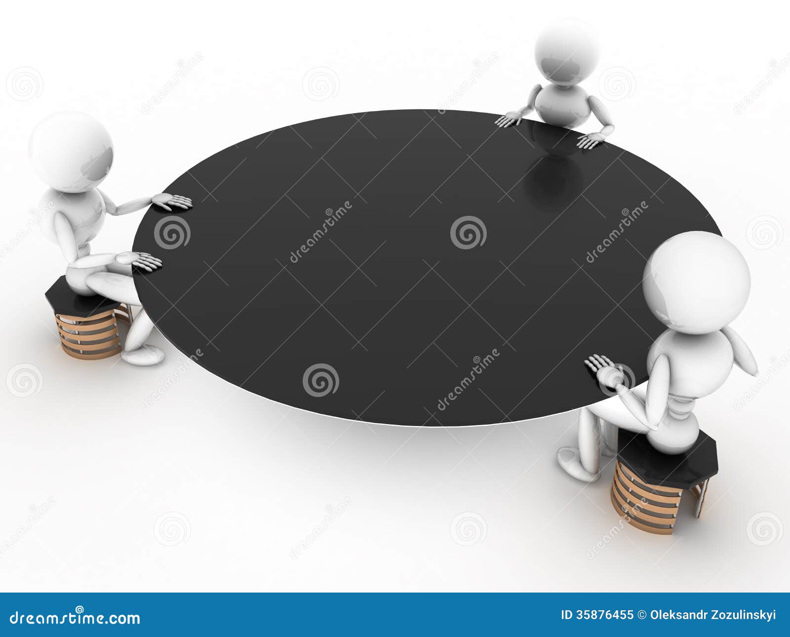 Negotiating Table Royalty-Free Stock Photo | CartoonDealer.com #2570877