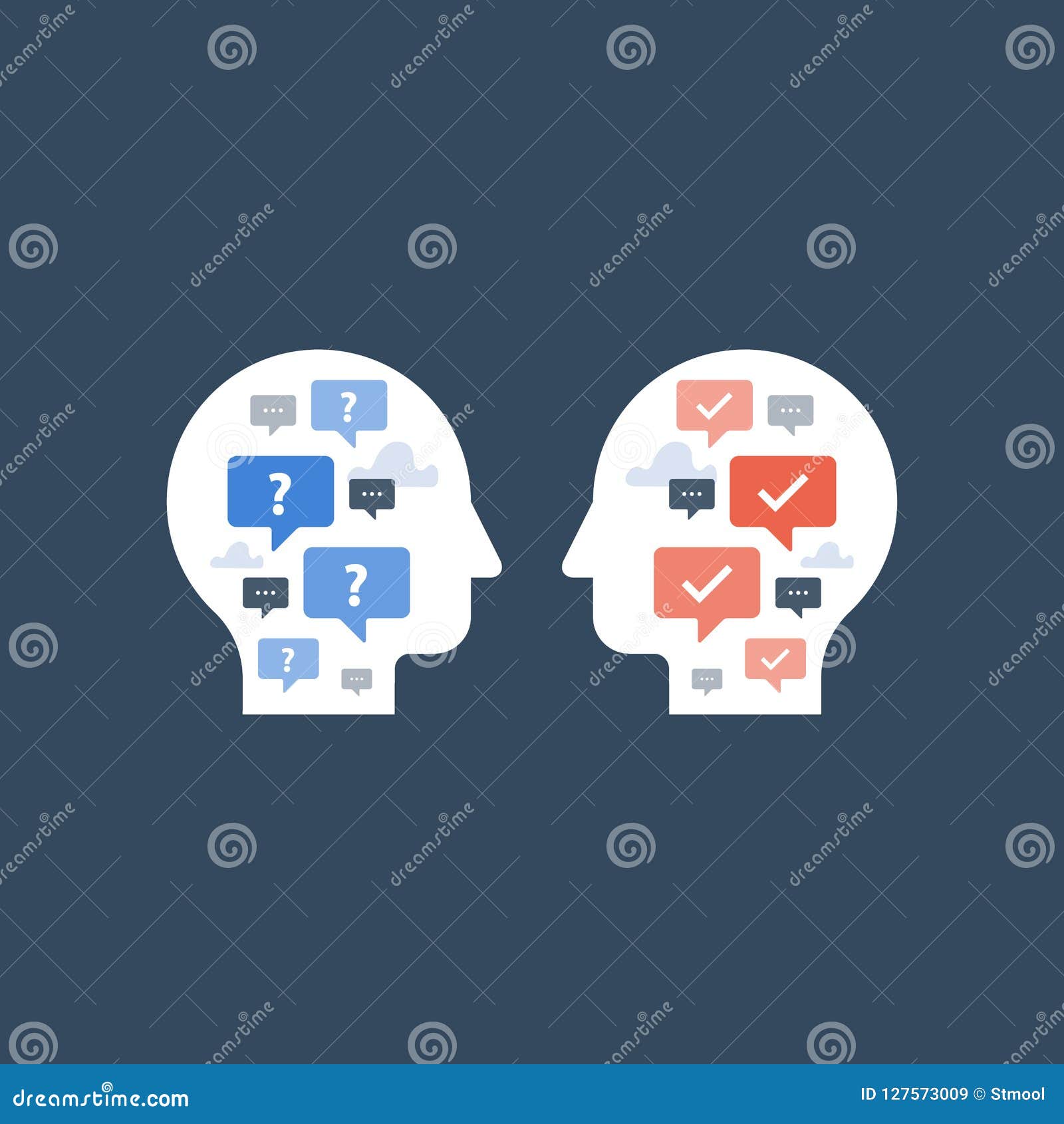 Negotiation And Compromise Line Icons Collection. Collaboration ...