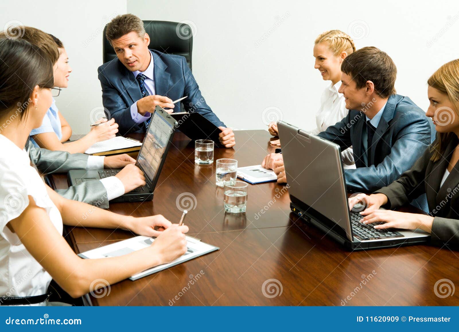 Negotiations stock image. Image of briefing, meeting - 11620909