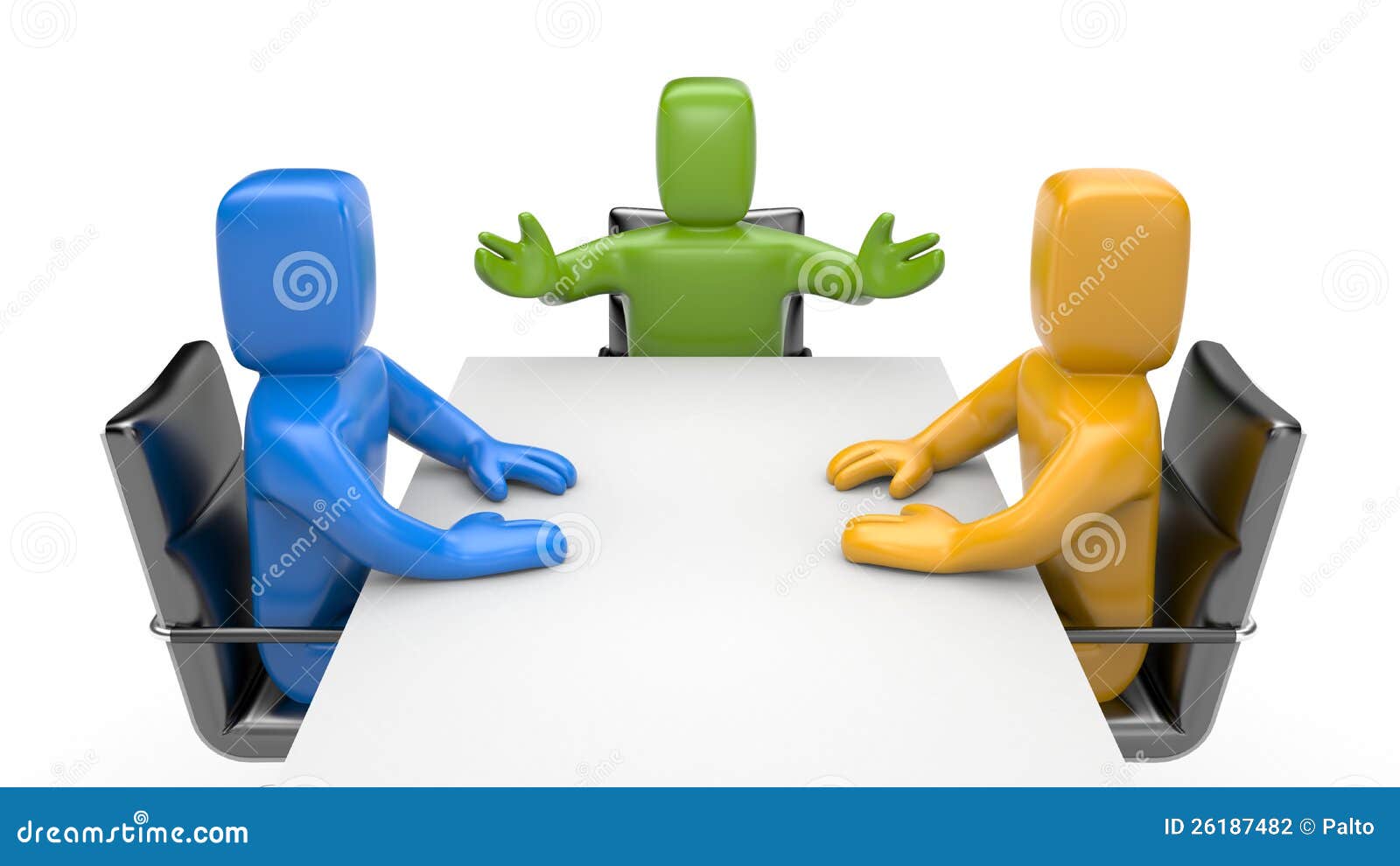 Negotiations stock illustration. Illustration of company - 26187482