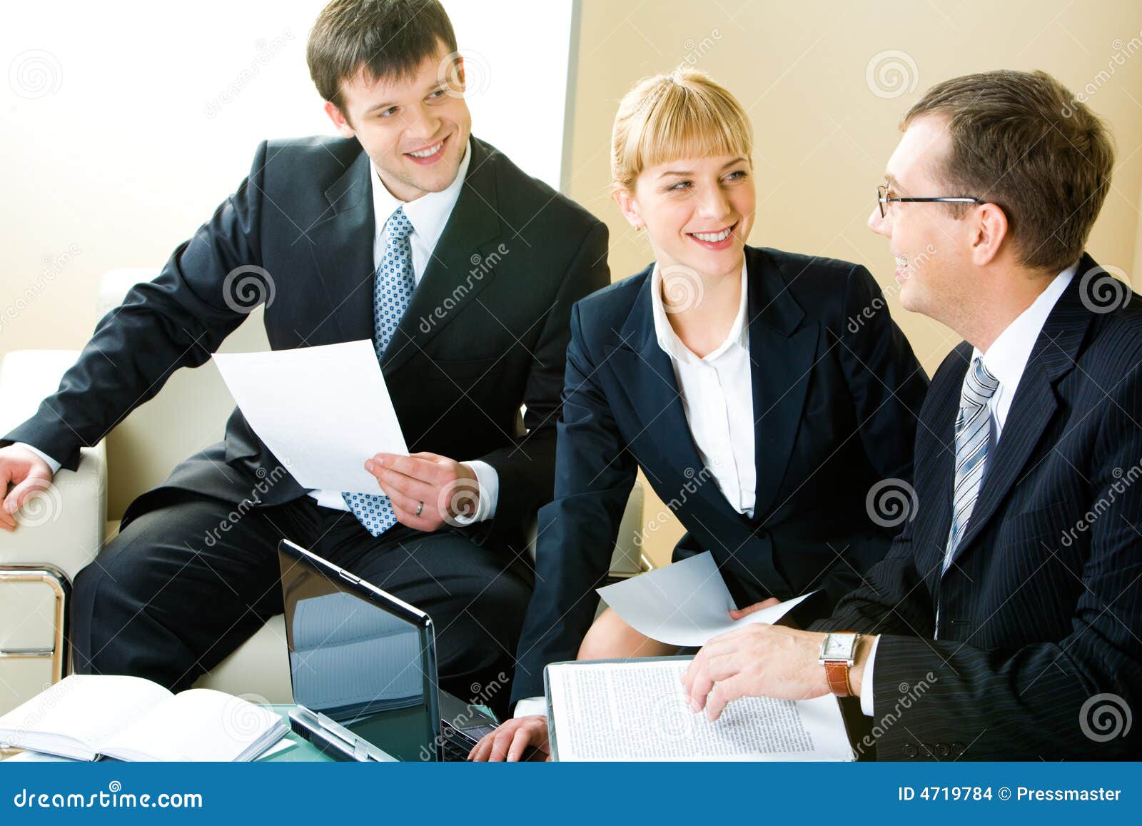 Negotiations stock photo. Image of friends, negotiations - 4719784