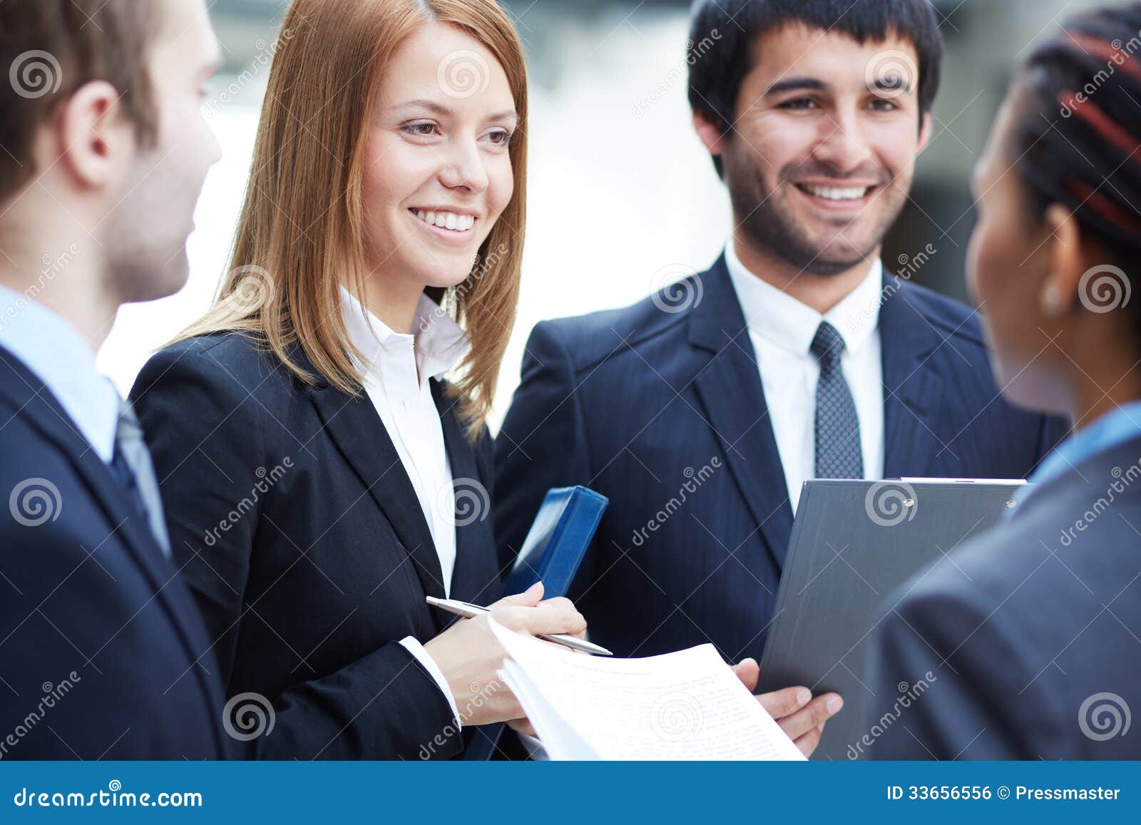 Negotiations stock photo. Image of business, corporate - 33656556