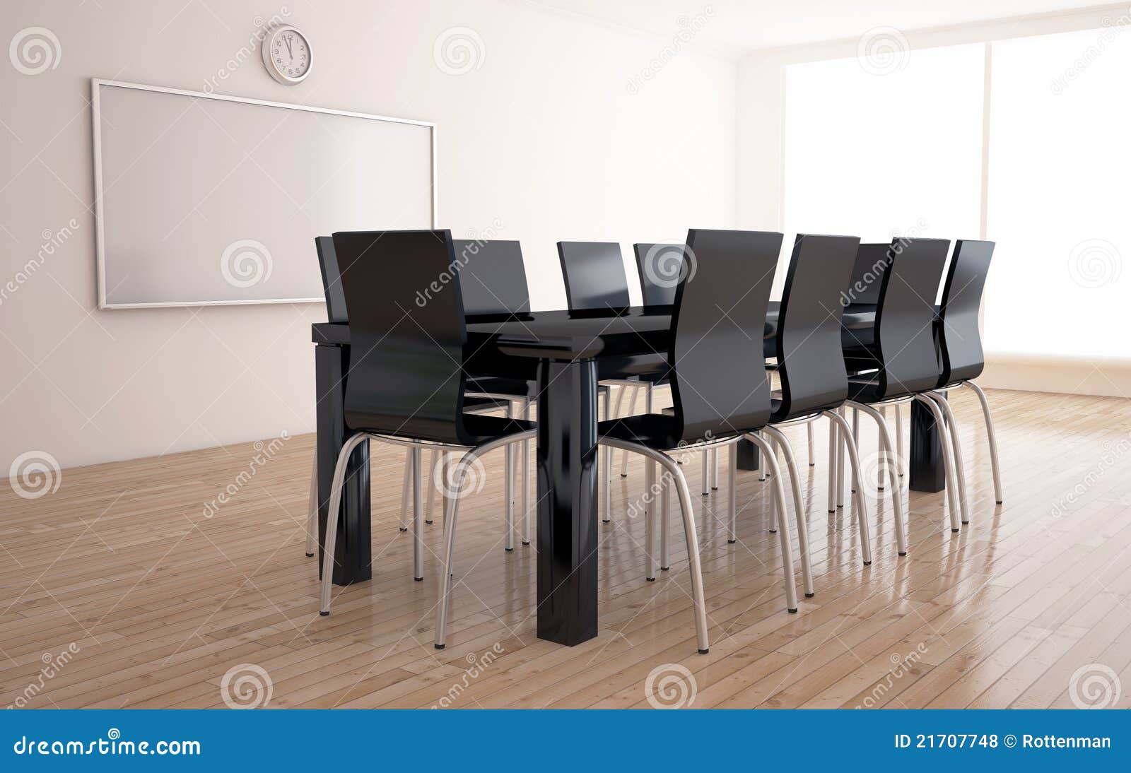 Negotiations room stock illustration. Illustration of business - 21707748