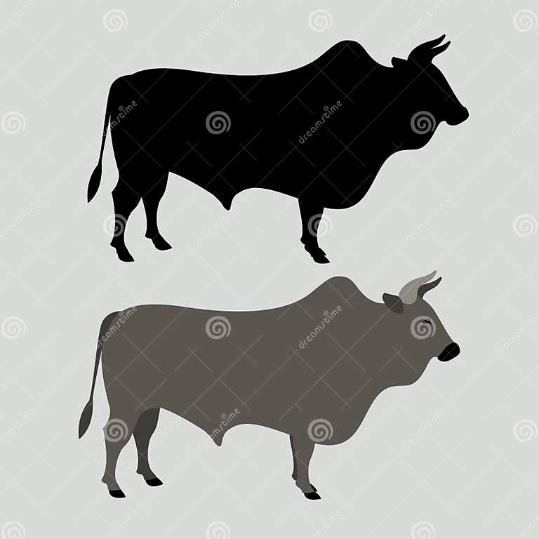 Negro Plano Del Estilo Del Ejemplo Del Vector Del Toro Ilustración del ... Negro Plano Del Estilo Del Ejemplo Del Vector Del Toro Ilustración del ...