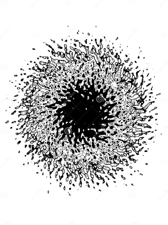Negro roto stock de ilustración. Ilustración de estalle - 387059