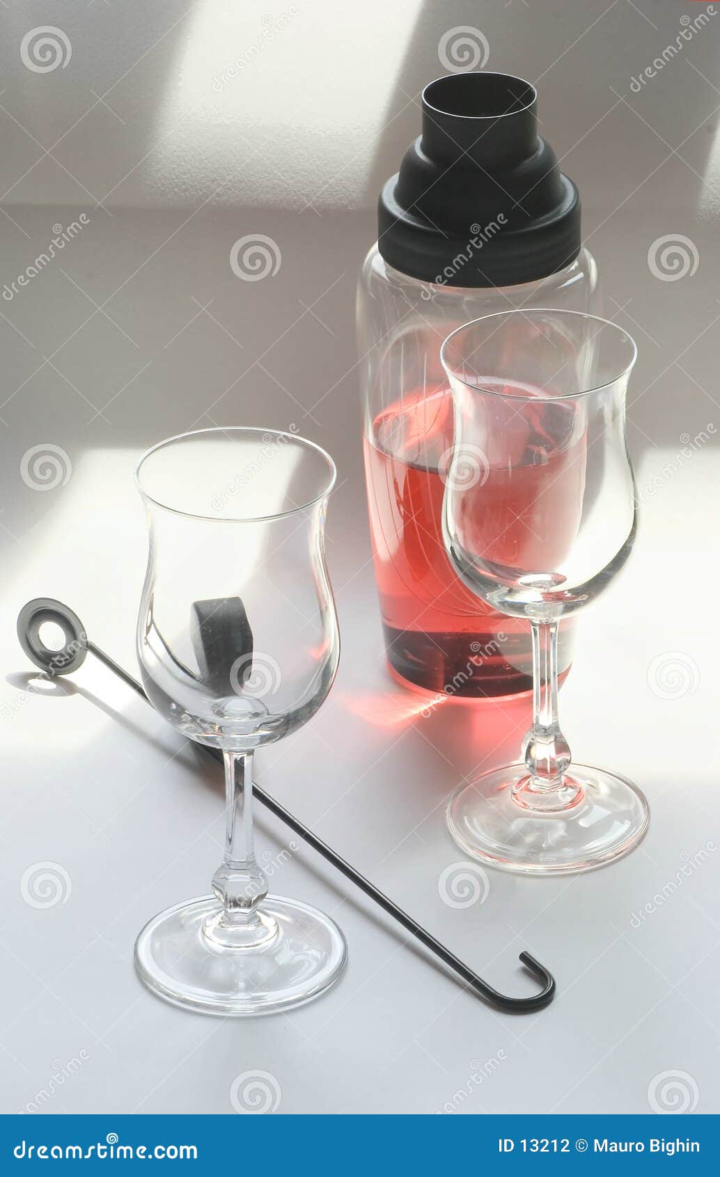 Negroni - cocktail set stock photo. Image of angostura, negroni - 13212