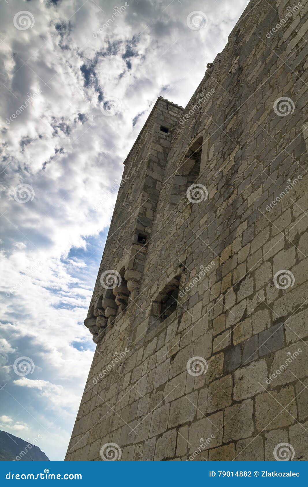 Nehaj fortress in Senj stock photo. Image of nehaj, cloudy - 79014882