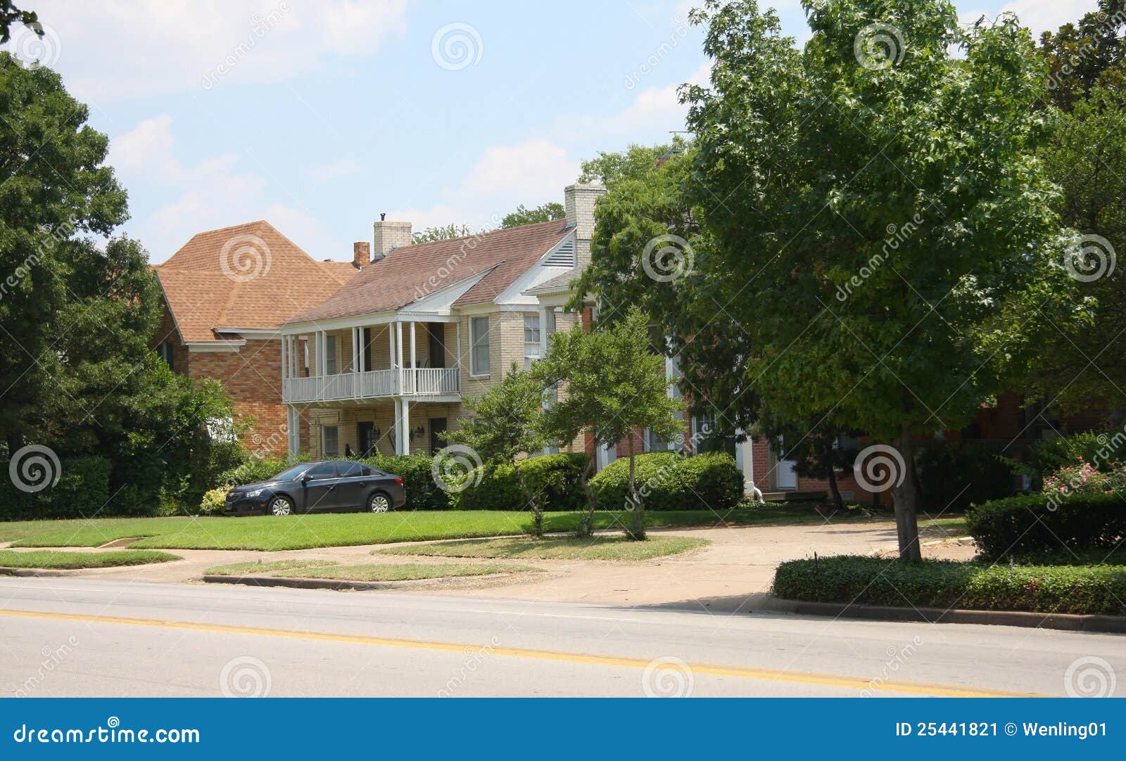 Neighborhood building stock image. Image of neighbor - 25441821