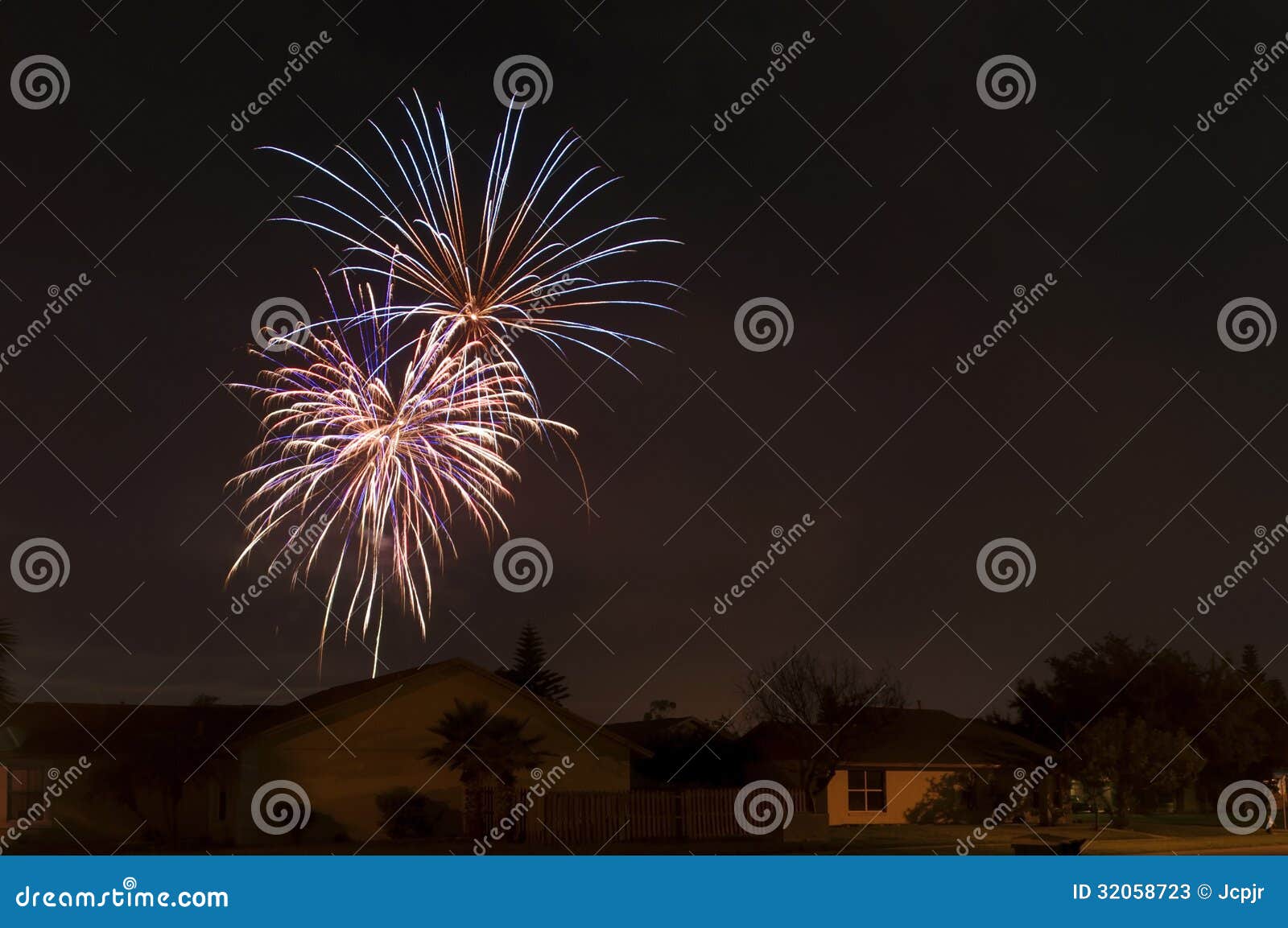 Homes Fireworks Background Stock Photos - Free & Royalty-Free Stock ...