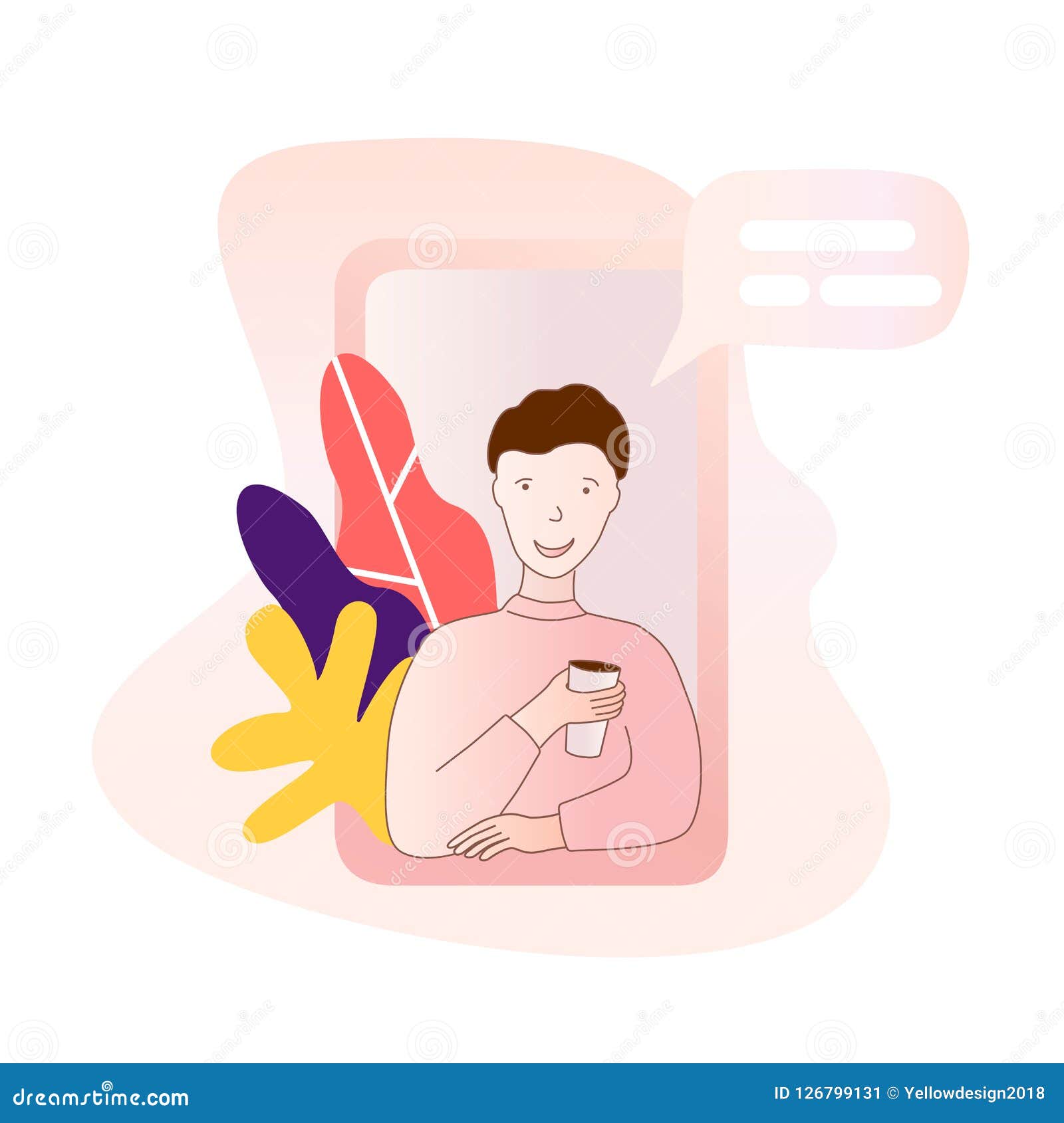 Neighbors Character Vector Illustration Flat Design Vector Illustration ... Neighbors Character Vector Illustration Flat Design Vector Illustration ...