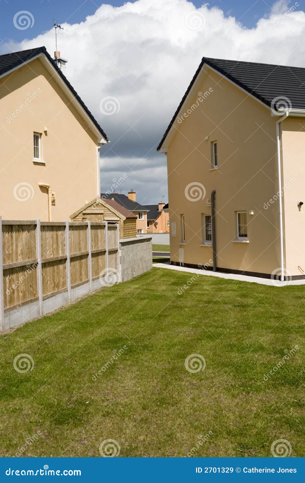 Neighbours stock image. Image of subdivision, building - 2701329