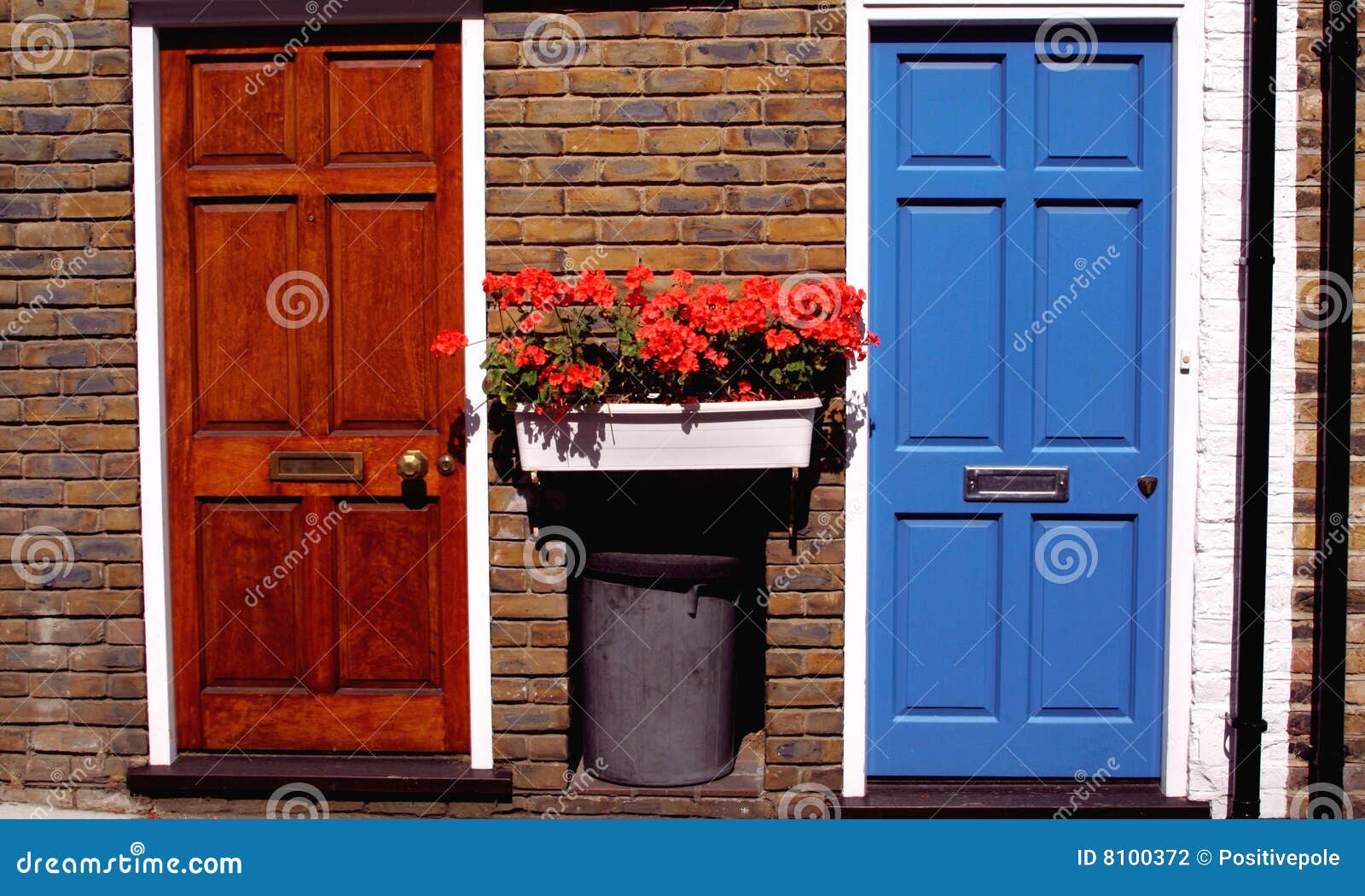 Neighbours stock photo. Image of flowers, mortgage, mailbox - 8100372