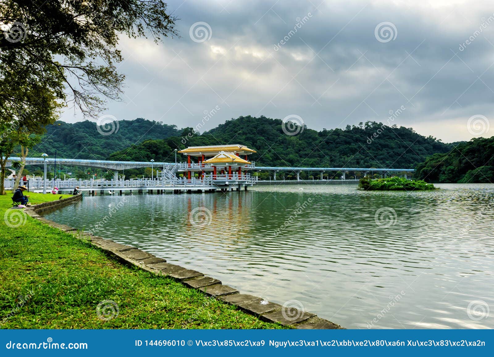 Neihu park in Taipei editorial image. Image of dahu - 144696010