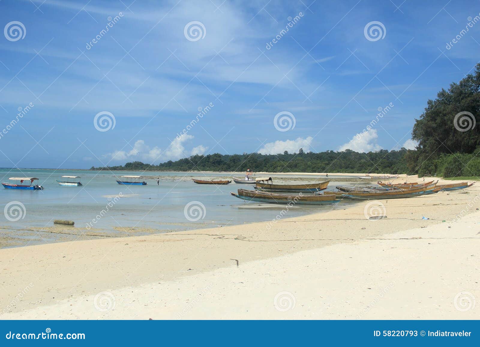 Neil Island(Andaman)--4. editorial stock photo. Image of archipelago ...