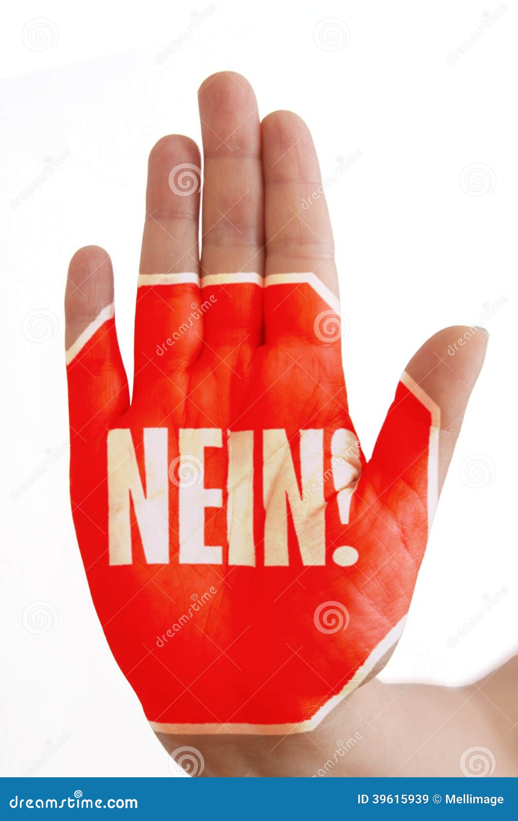 Nein/ No stock image. Image of negative, people, danger - 39615939