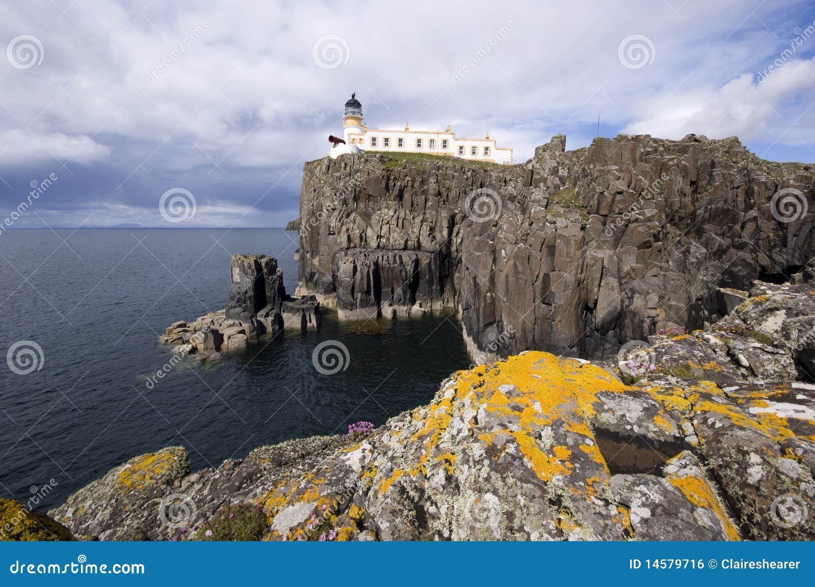 Neist Point, Isle of Skye View Stock Photo - Image of island ...