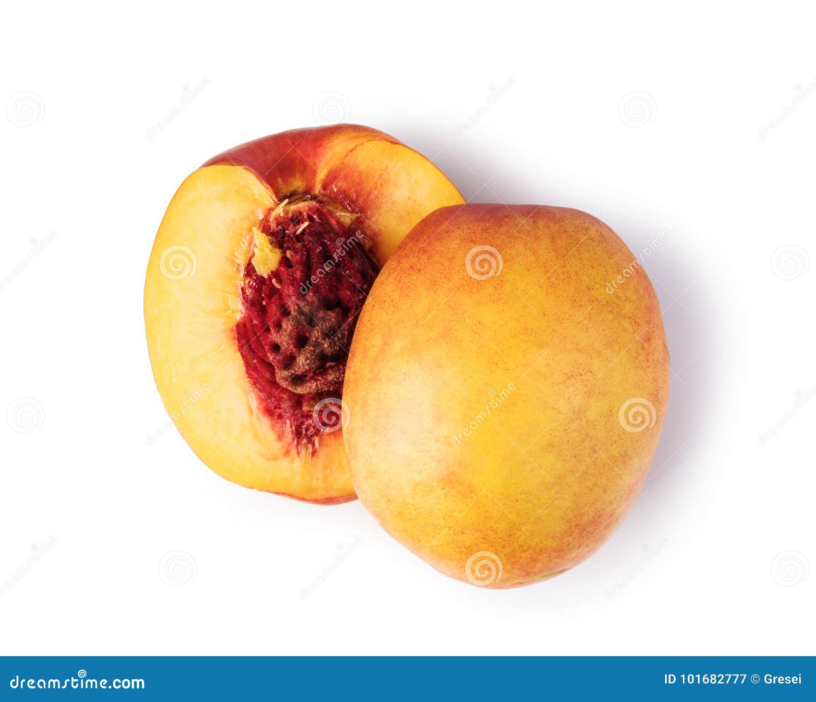 Nektarin fotografering för bildbyråer. Bild av banta - 101682777