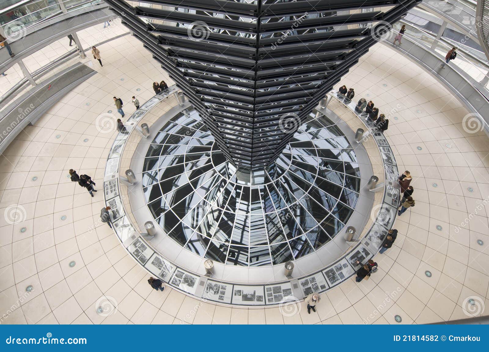 Nella Cupola, Reichstag, Berlino Fotografia Editoriale - Immagine di ...