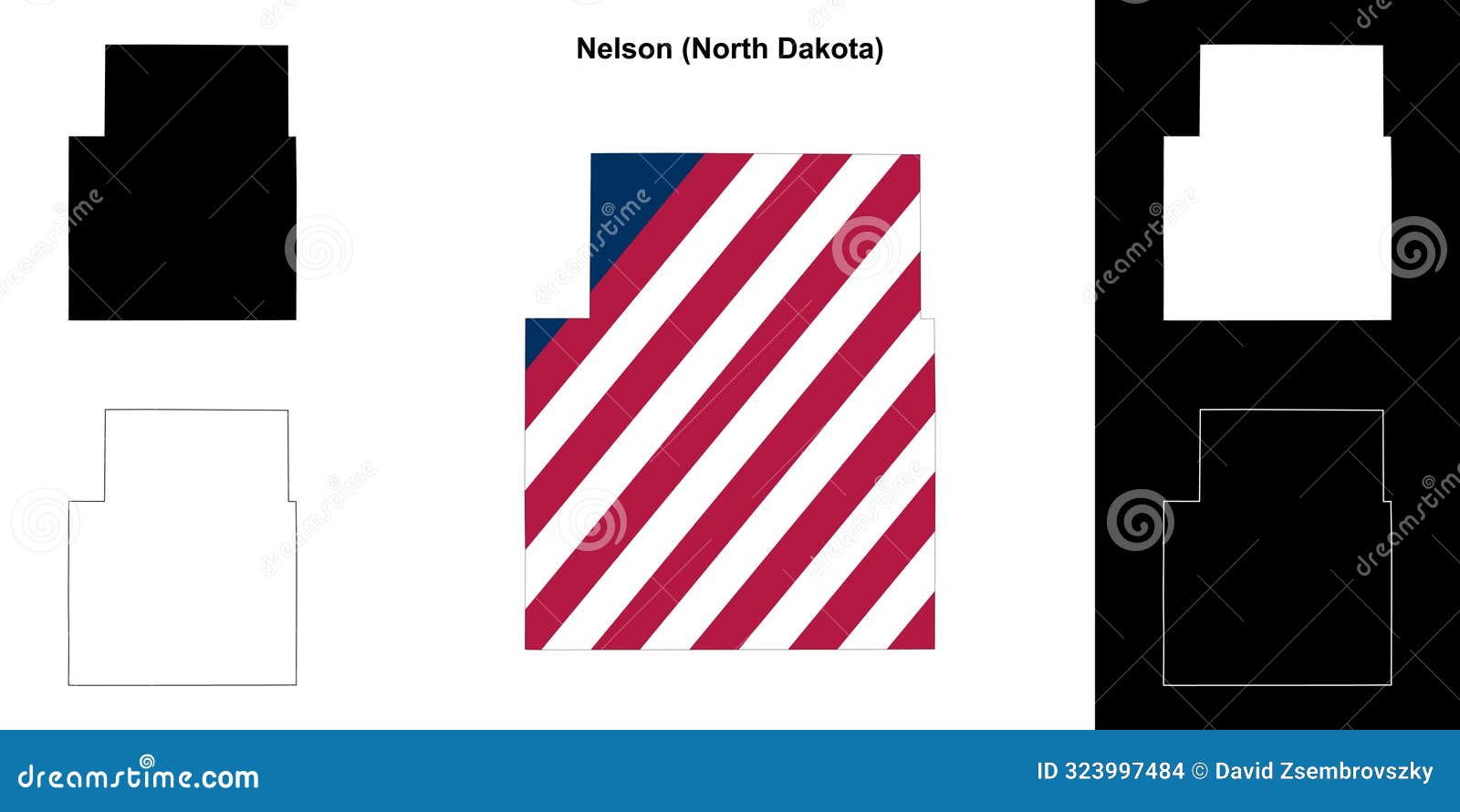 Nelson outline map stock illustration. Illustration of blank - 323997484