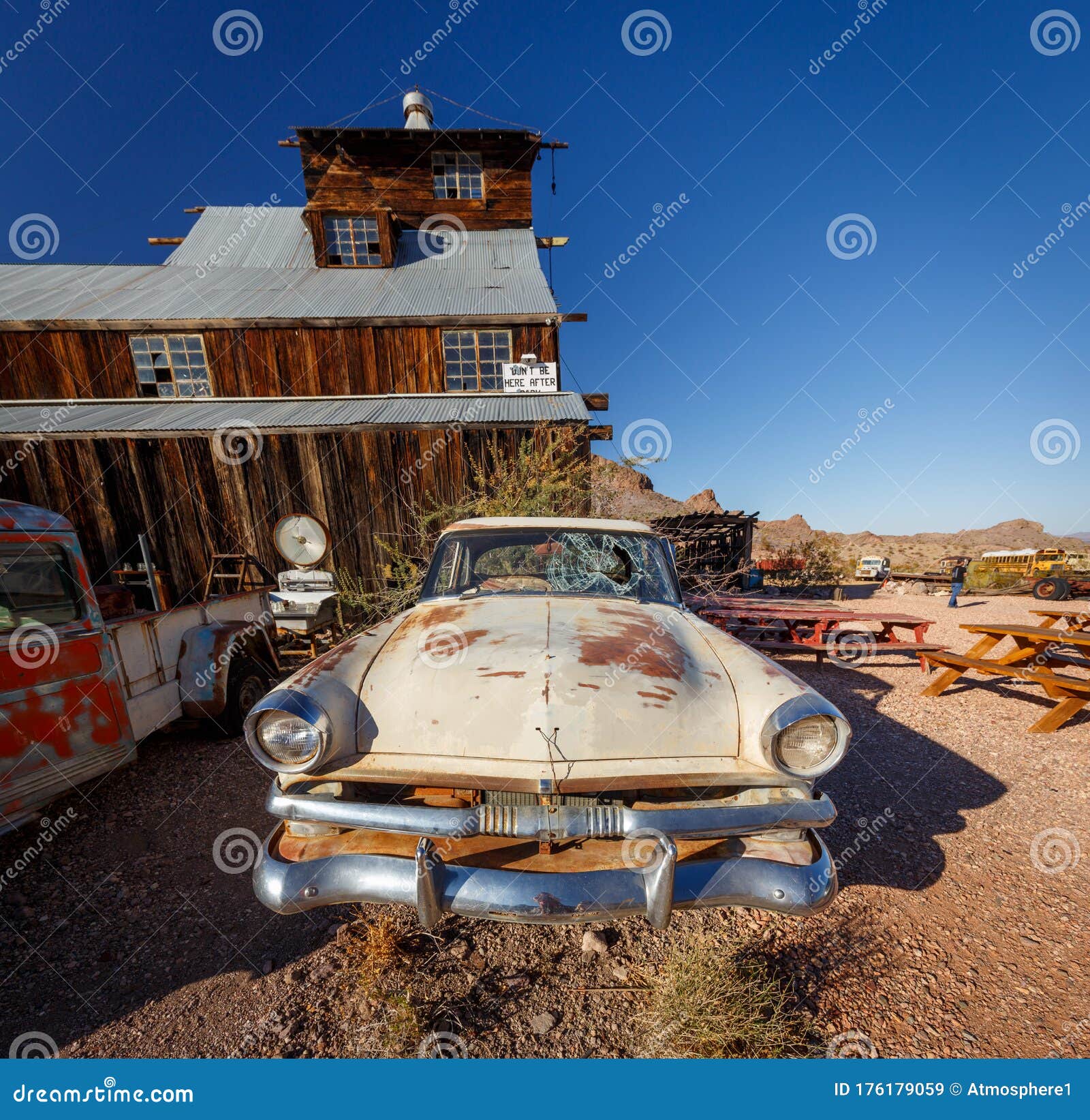 Nelson Ghost Town, Nevada, USA - 4 October, 2019: Nelson Ghost Town ...