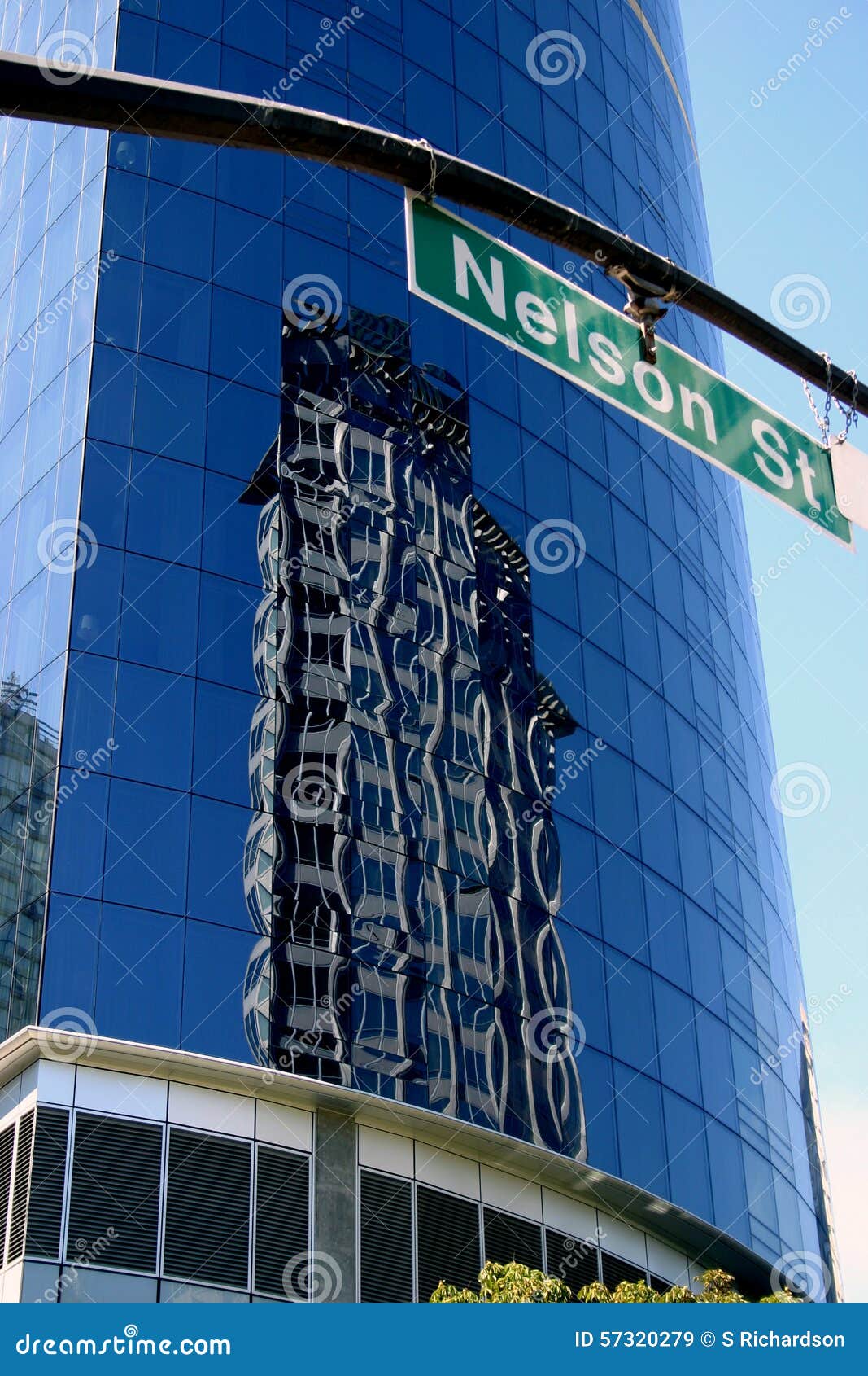 Nelson Street Sign, Vancouver Editorial Stock Image - Image of road ...