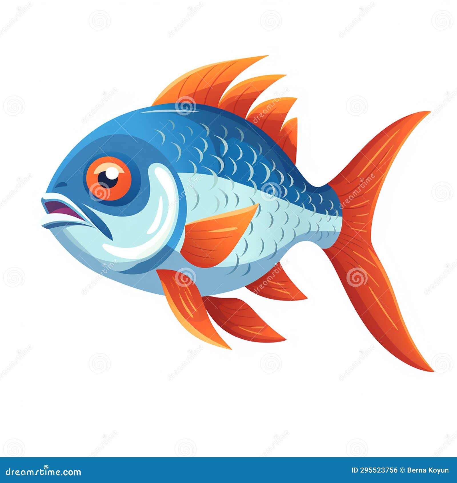 Nemo Fish Illustration for Children S Books Stock Illustration ...