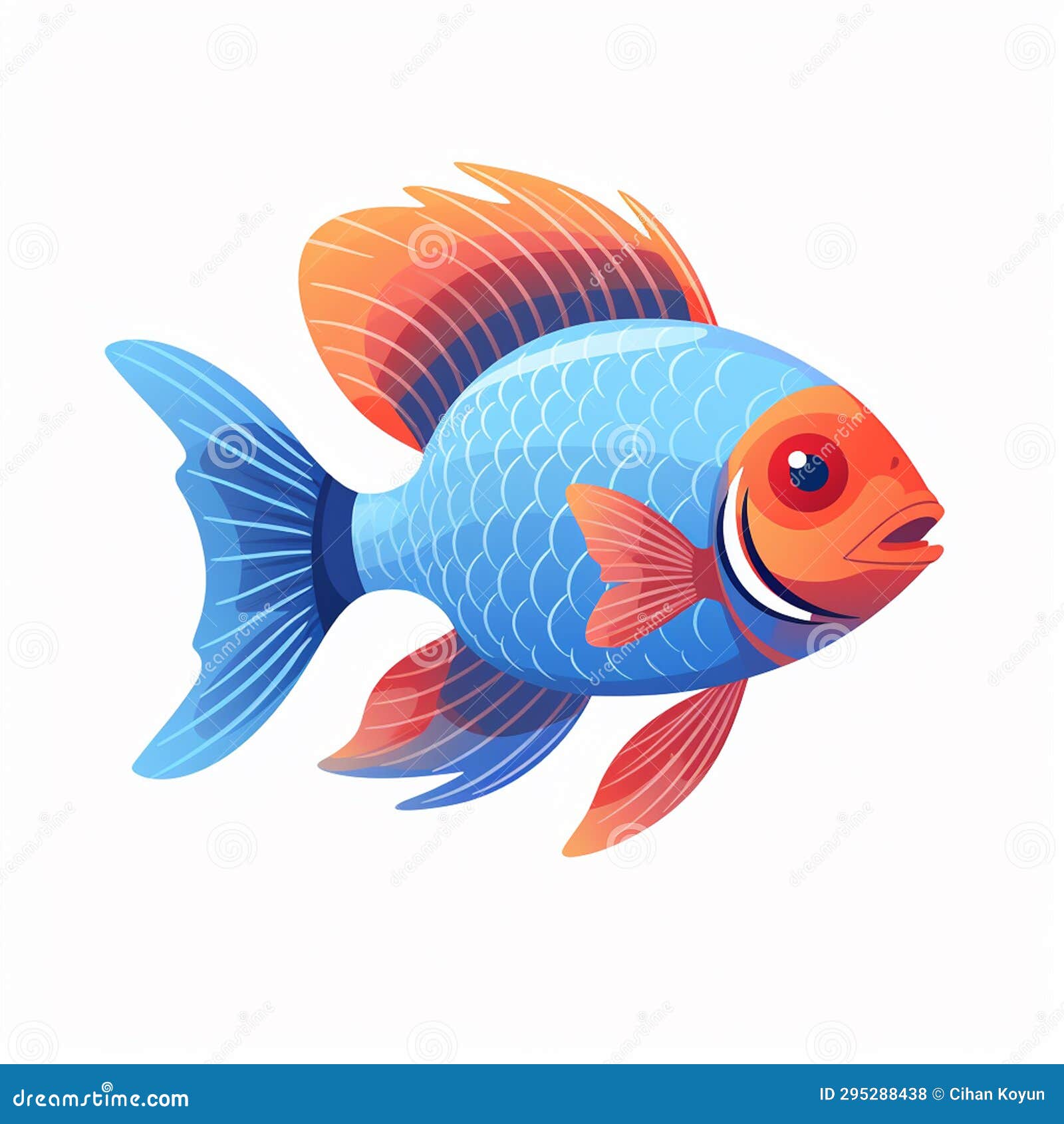 Nemo Fish Swimming with Dory Cartoon Stock Illustration - Illustration ...