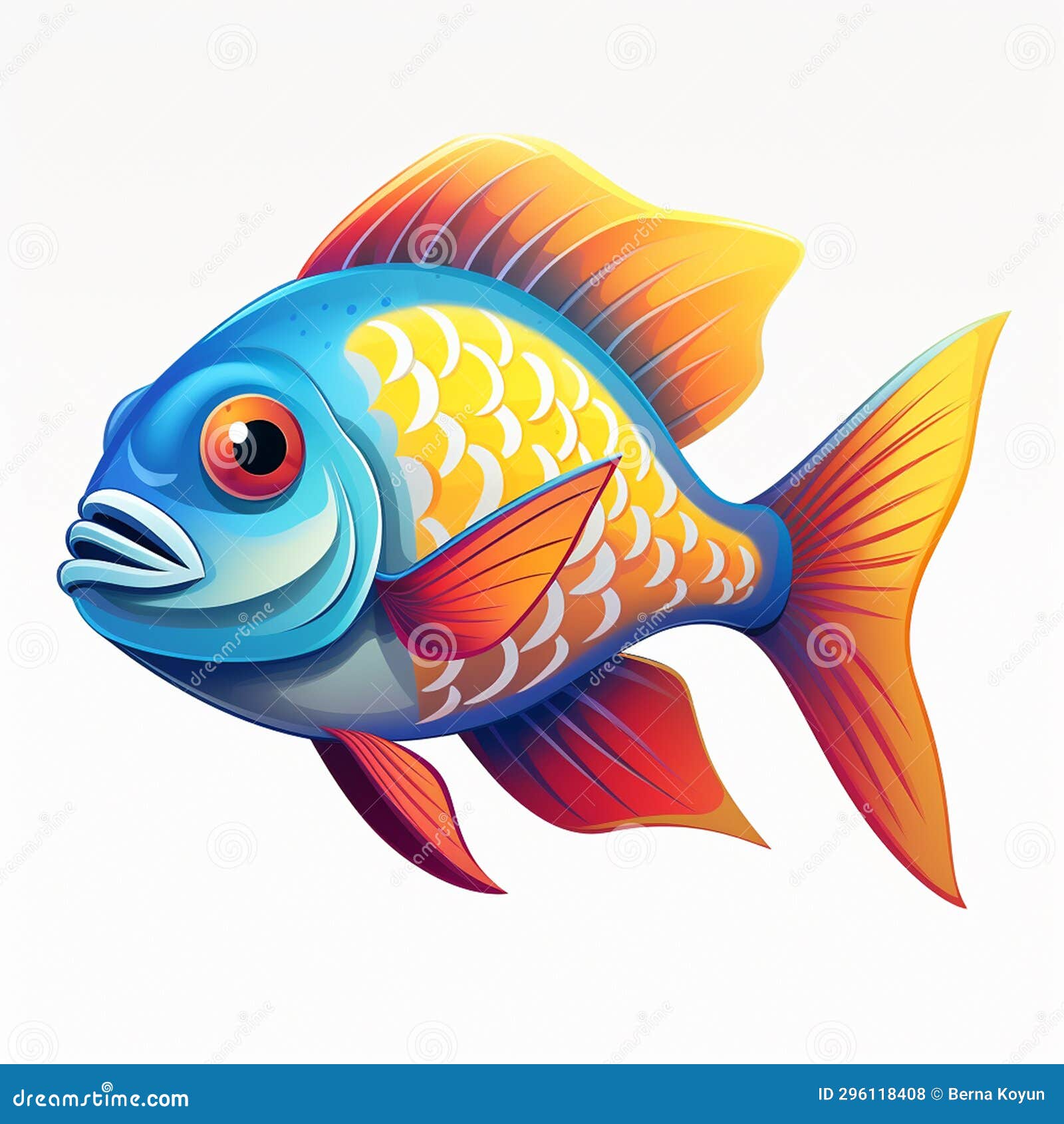 Nemo Fish Swimming with Dory Cartoon Stock Illustration - Illustration ...