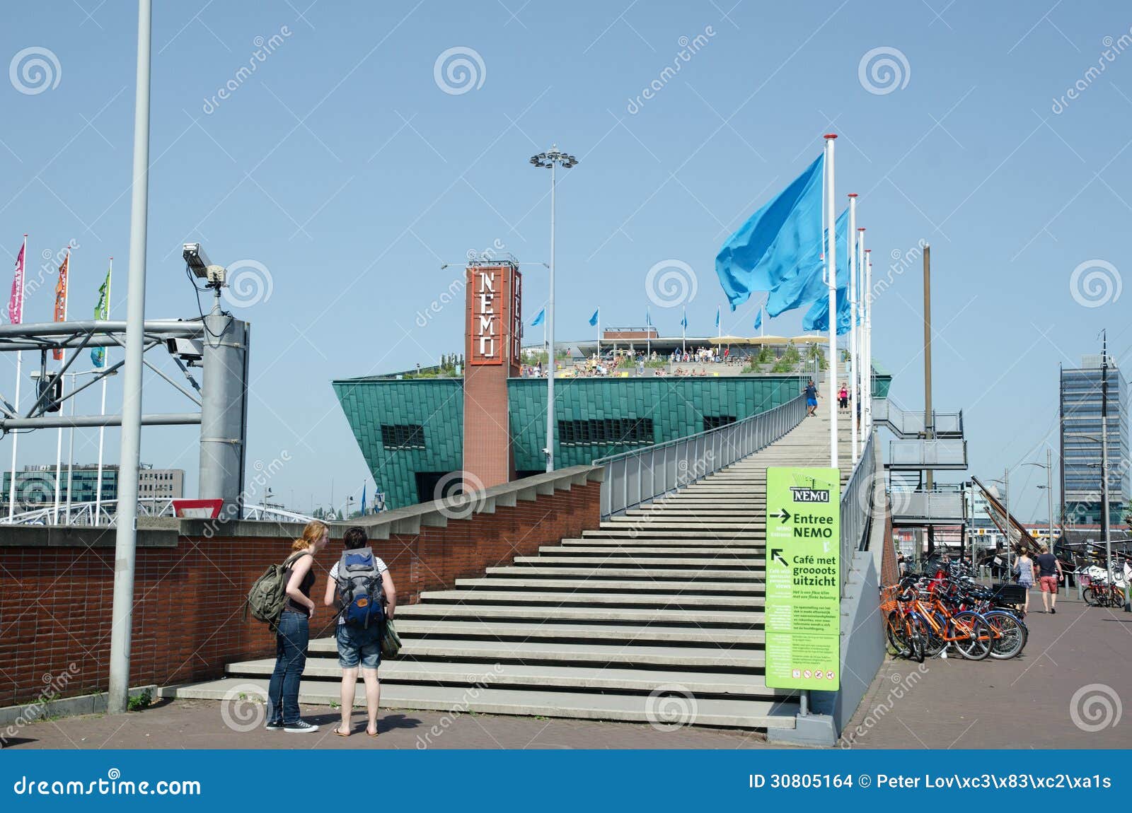 Nemo Science Center. Amsterdam Imagen de archivo editorial - Imagen de ...
