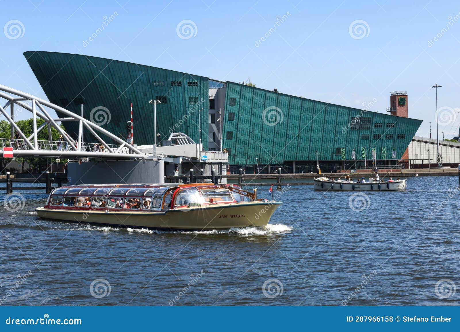 NEMO Science Museum of Amsterdam on Holland Editorial Stock Photo ...