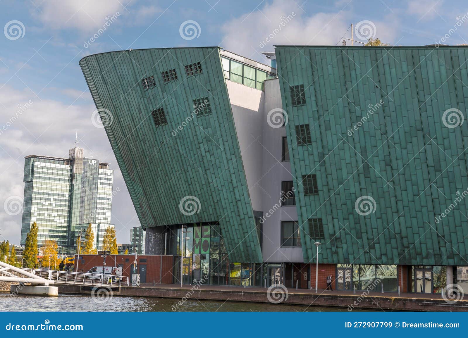 NEMO Science Museum is a Science Centre in Amsterdam, NL Editorial ...