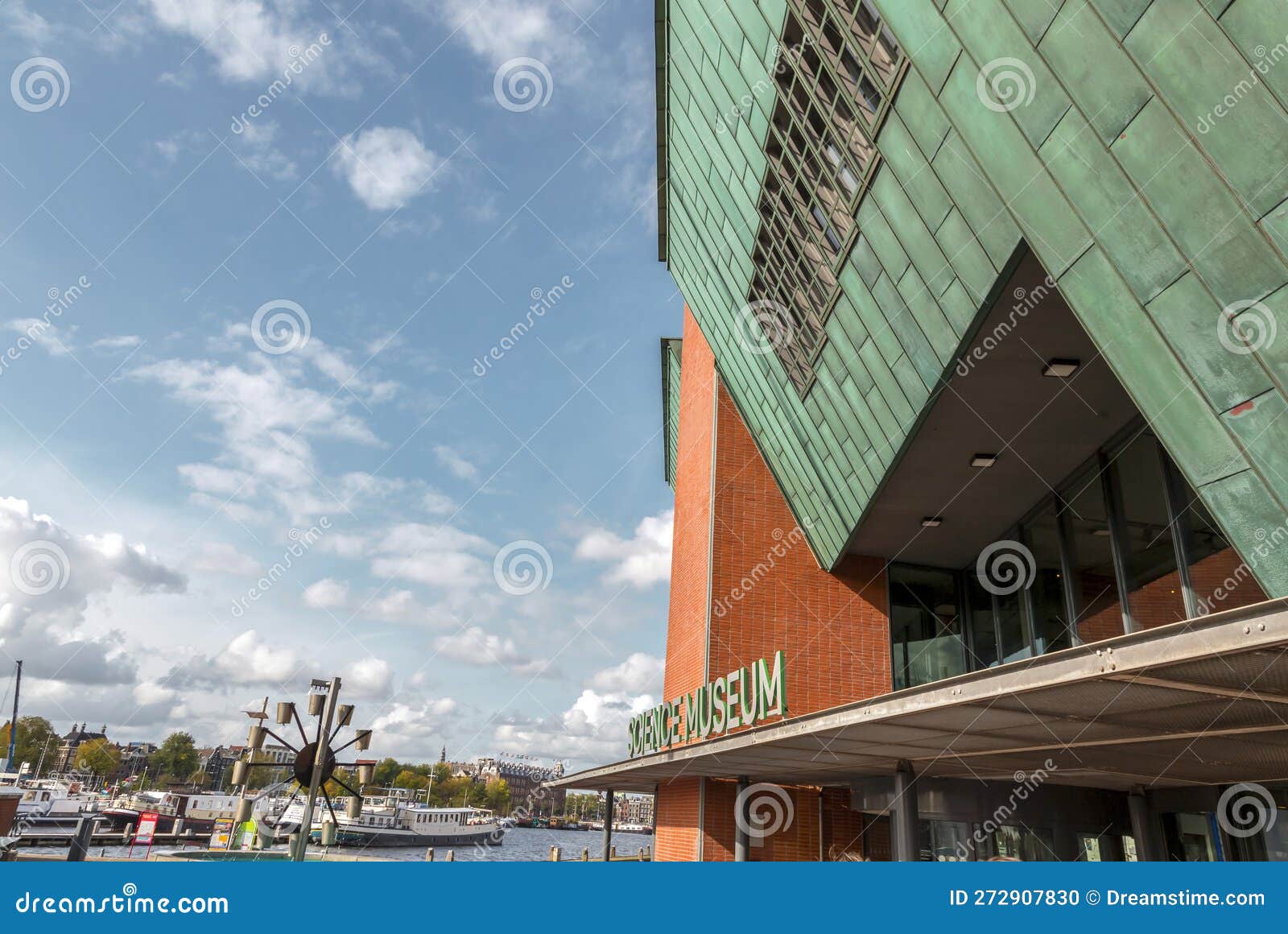 NEMO Science Museum is a Science Centre in Amsterdam, NL Editorial ...