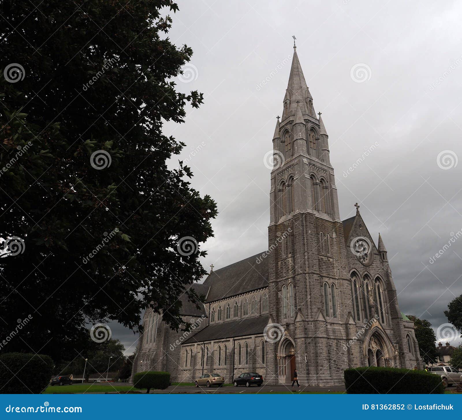 Nenagh Cathedral Ireland stock photo. Image of worship - 81362852