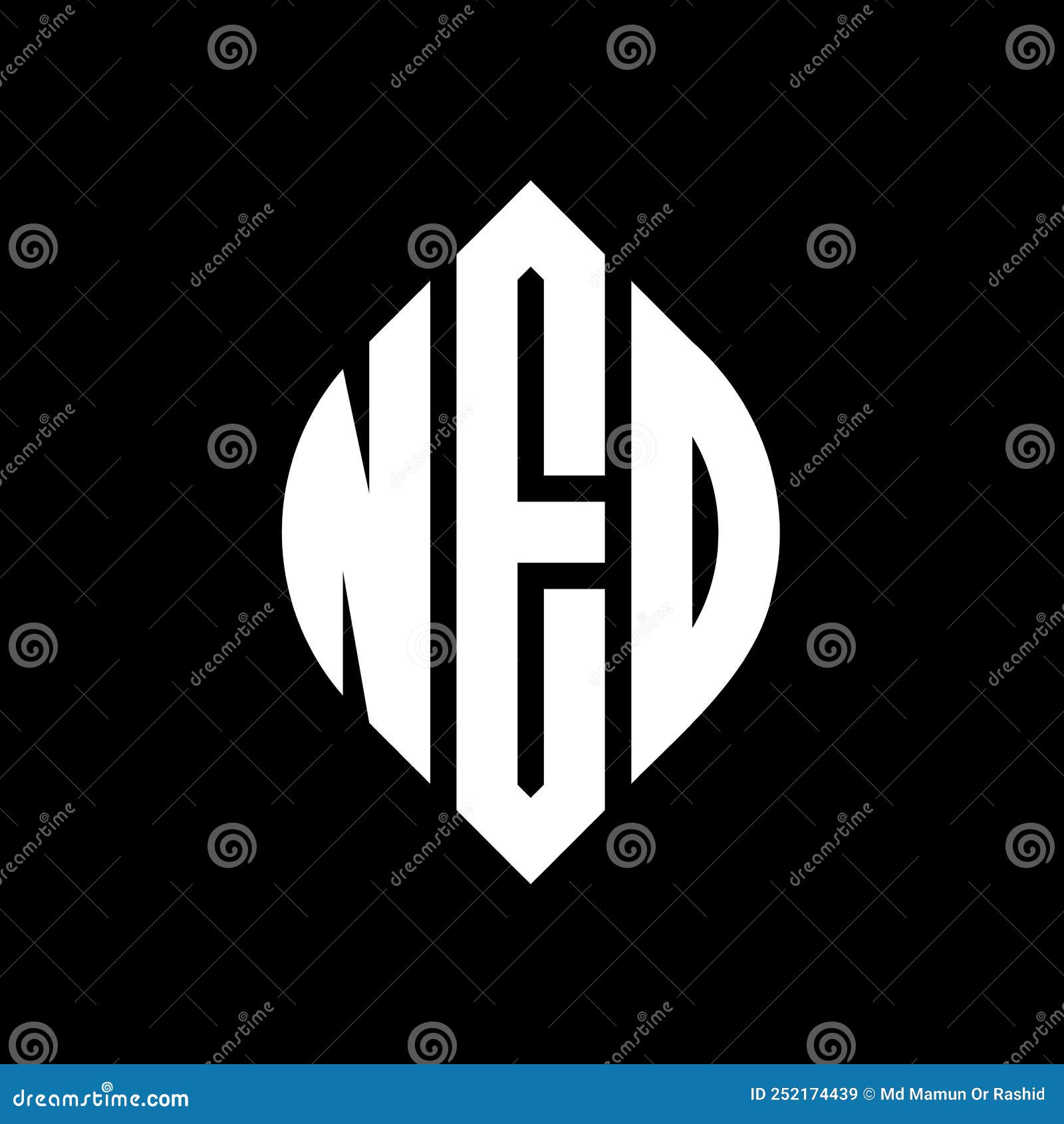 NEO Circle Letter Logo Design with Circle and Ellipse Shape. NEO ...