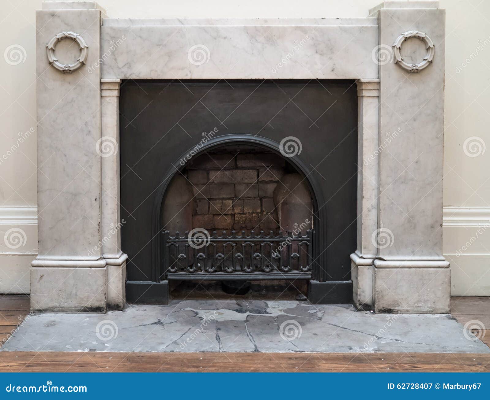 Neo Classical Fireplace stock image. Image of flue, cast - 62728407