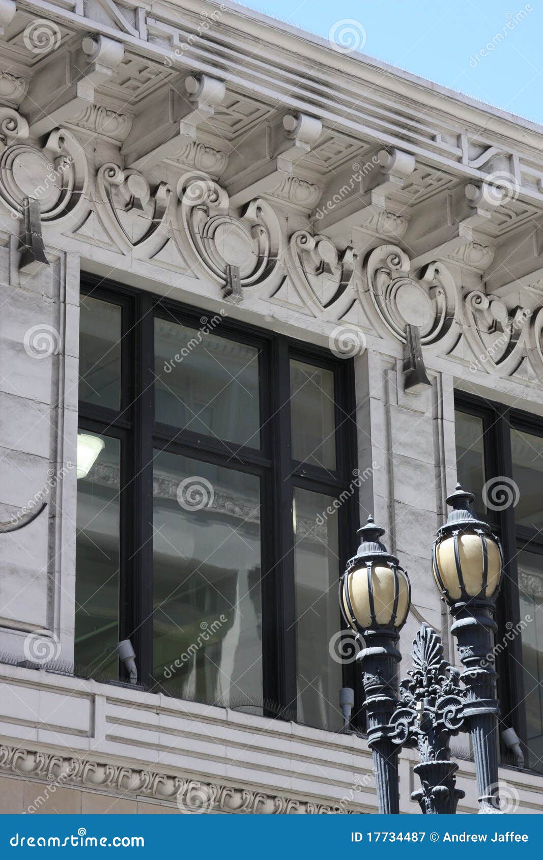 Neo-classical Frieze and Neo-Victorian Light Stock Image - Image of ...