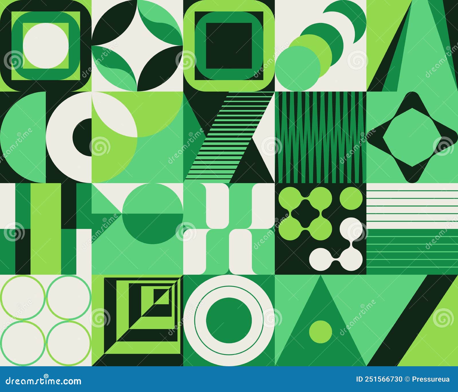 Neo-Geo Pattern Vector Graphic Inspired by Abstract Modernist ...