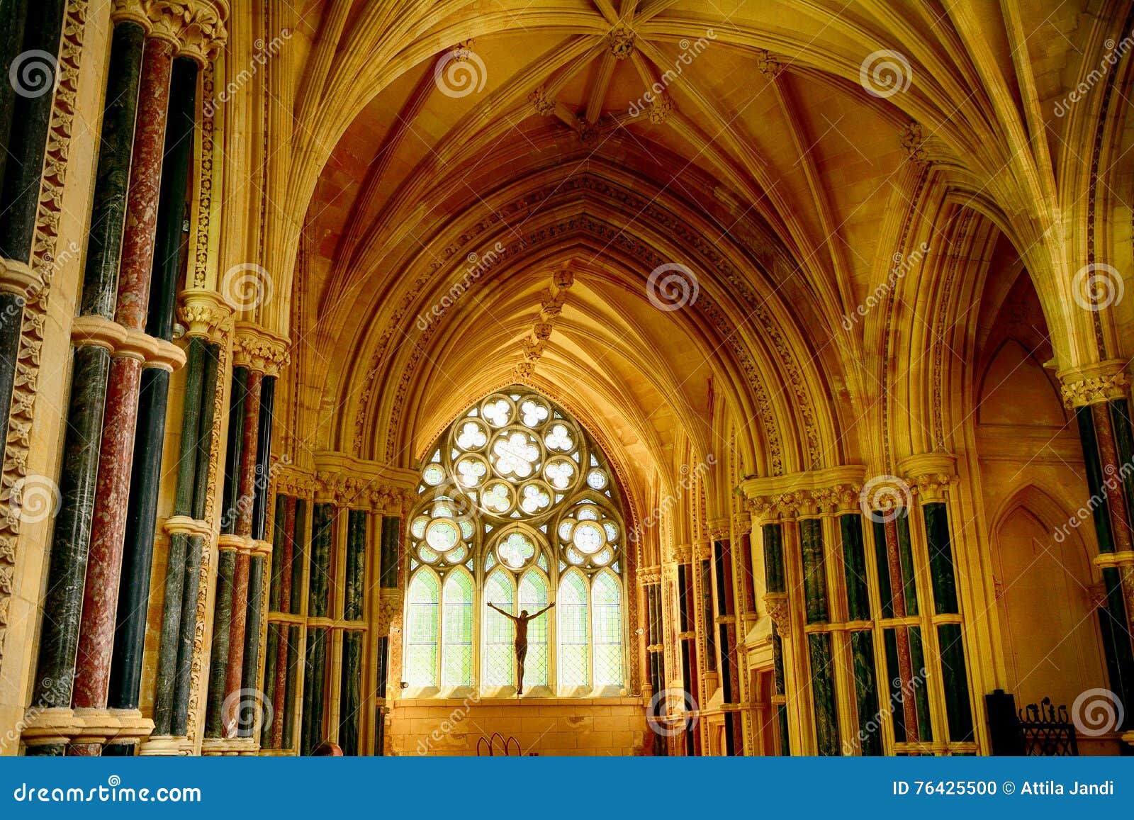 Neo-gothic Church, Kylemore, Ireland Editorial Image - Image of ...