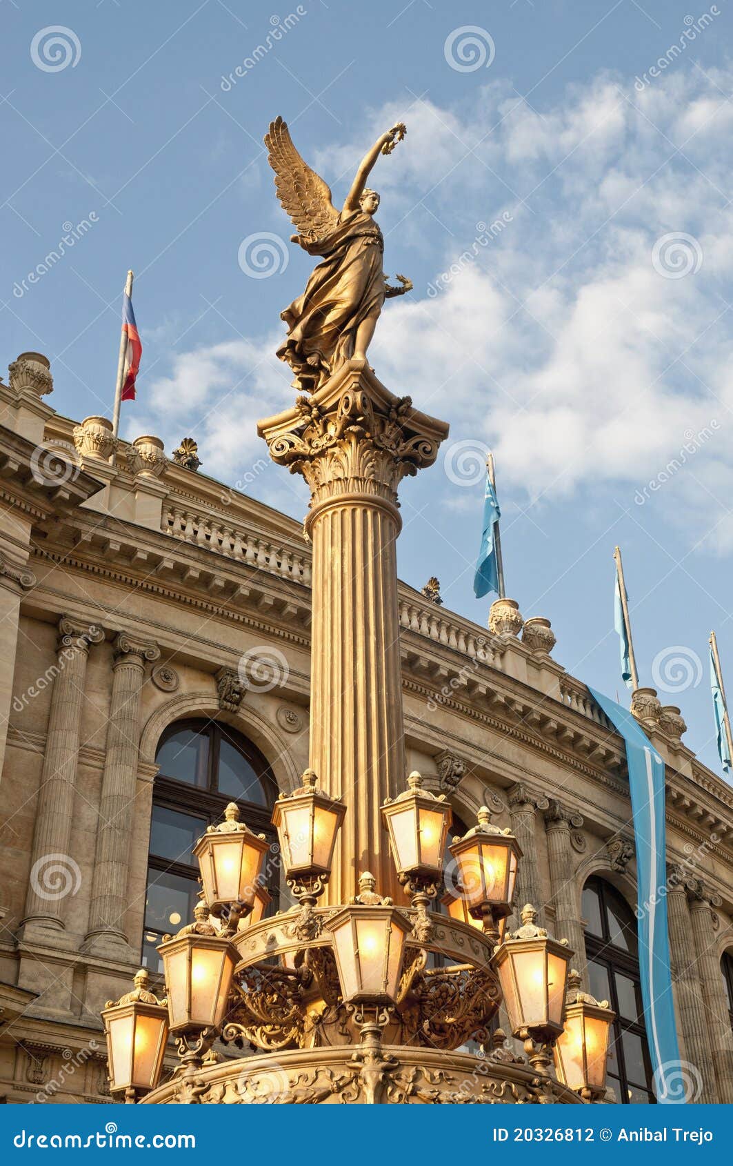 Neo-renaissance Building Rudolfinum Stock Photo - Image of bohemia ...