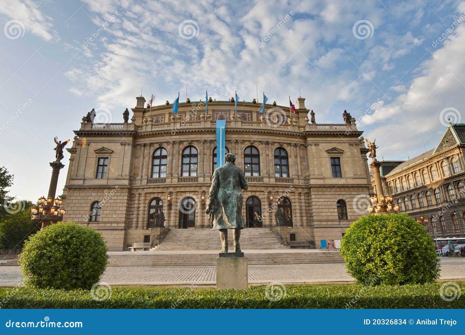 Neo-renaissance Building Rudolfinum Stock Photo - Image of republic ...
