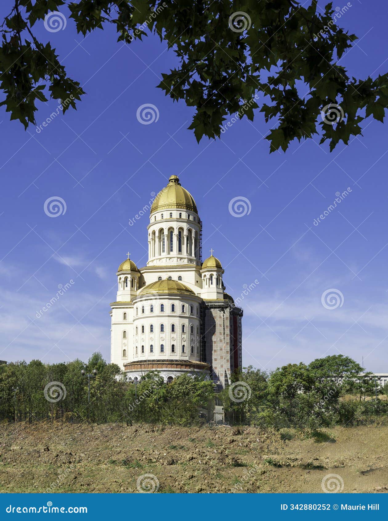 The New Orthodox Church in Bucharest Stock Photo - Image of orthodox ...