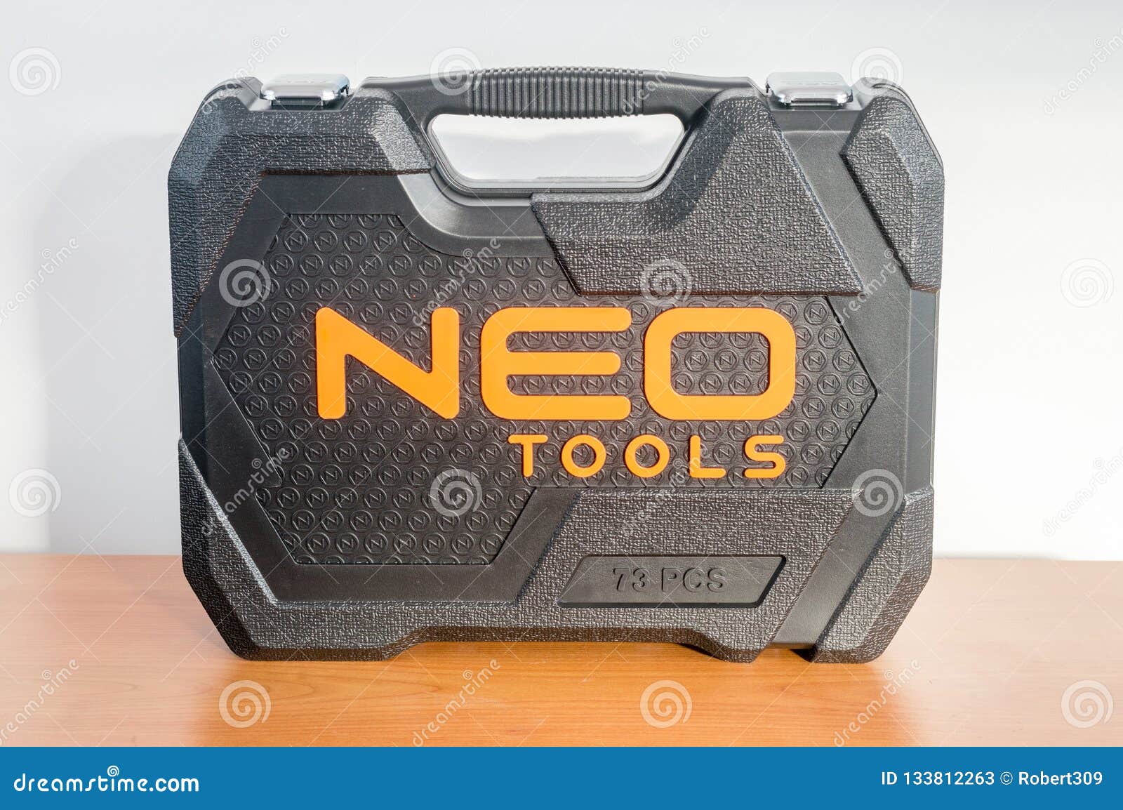 NEO TOOLS Ratchet Box with Socket Wrenches Editorial Stock Photo ...