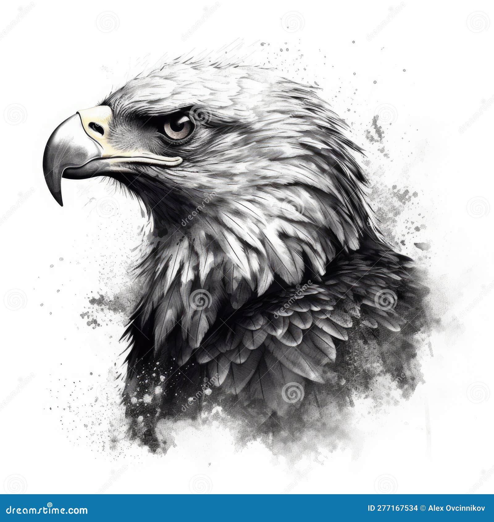 Neo Traditional Eagle Tattoo