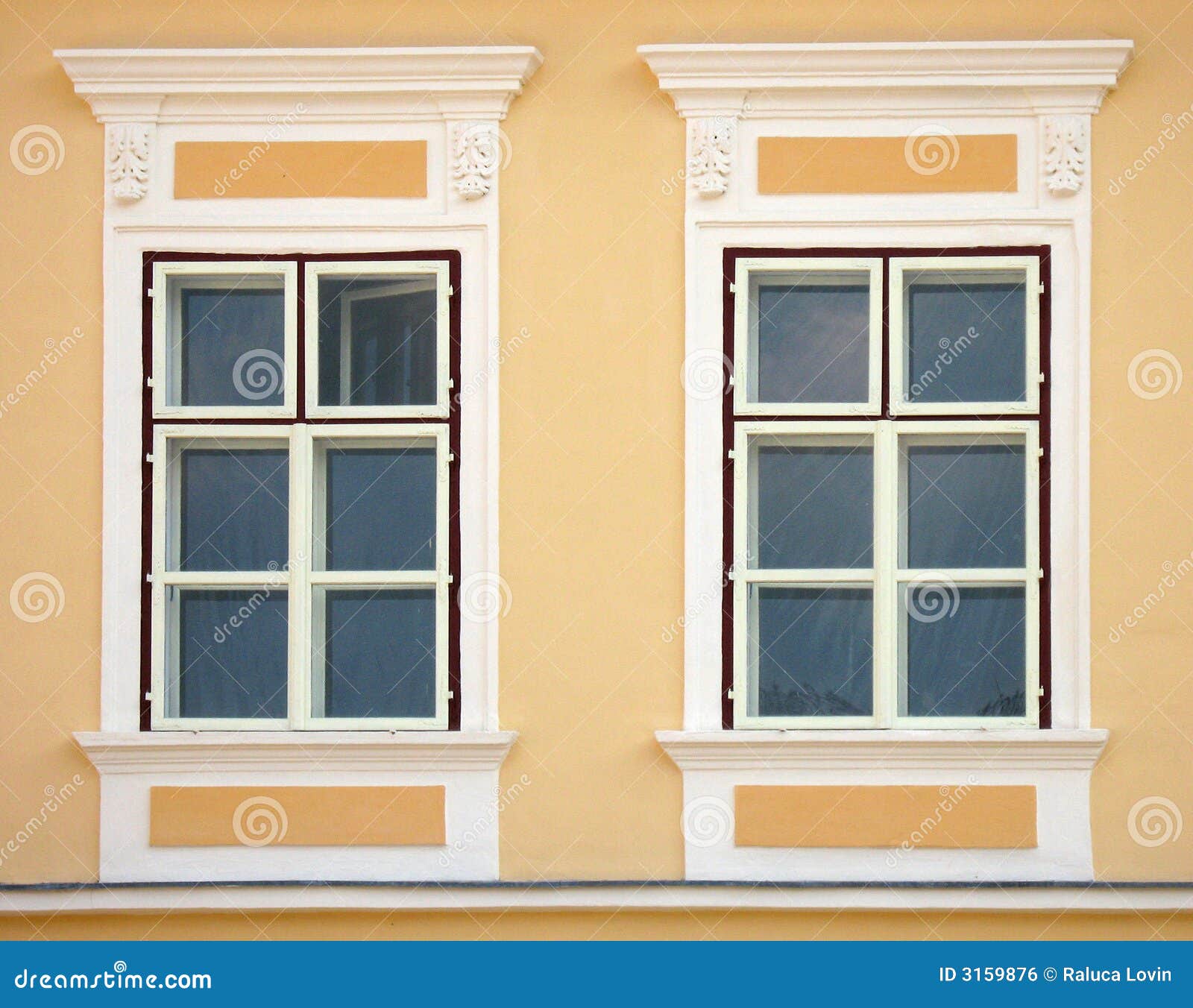 Neoclassic windows stock photo. Image of open, concrete - 3159876