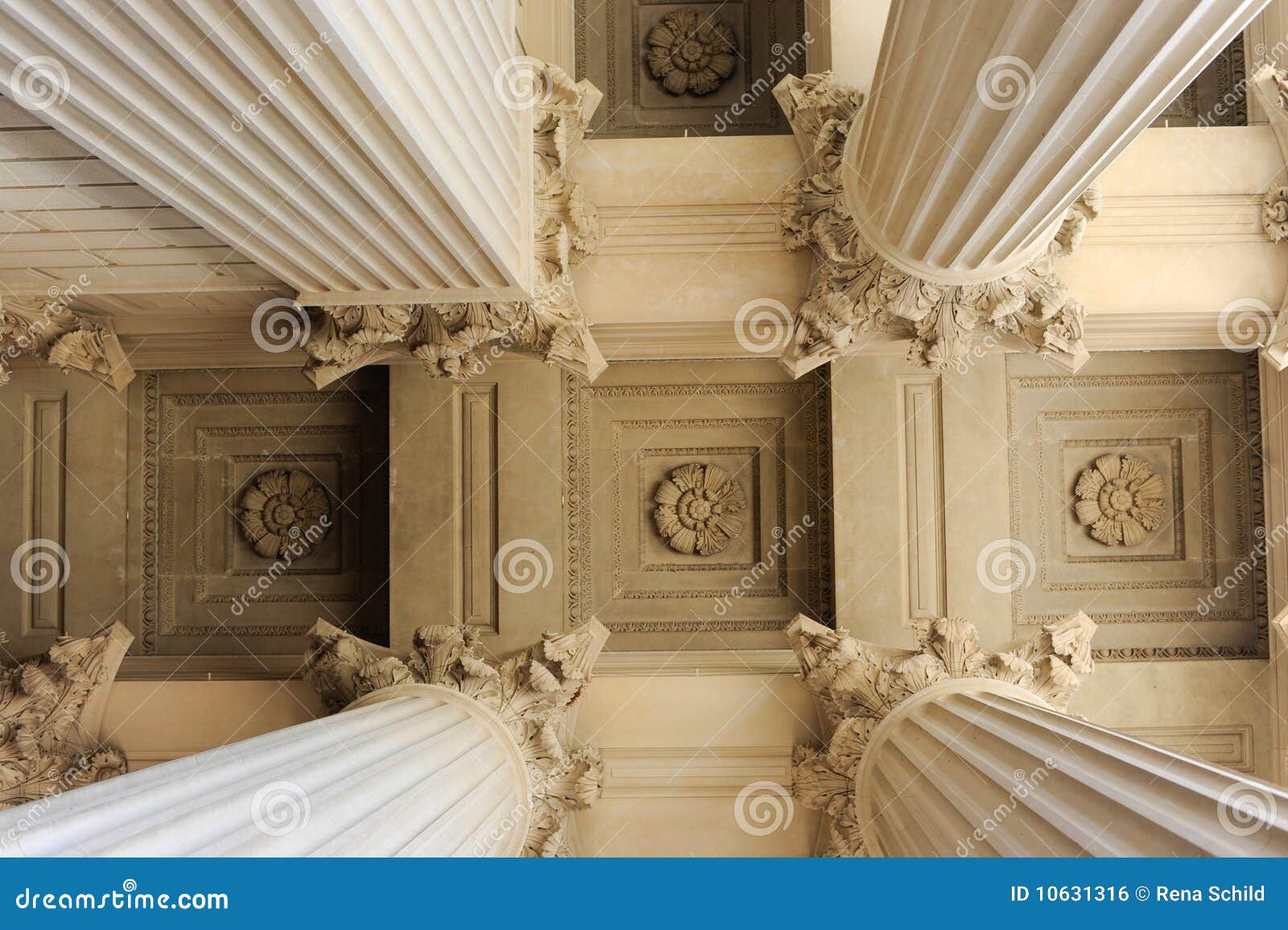 Neoclassical Columns stock photo. Image of finance, architecture - 10631316
