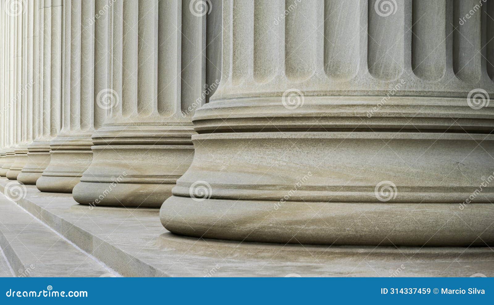 Neoclassical Columns stock image. Image of resilient - 314337459