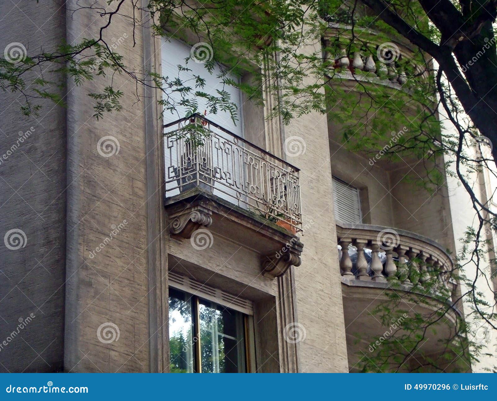 Neoclassical facade stock photo. Image of architecture - 49970296